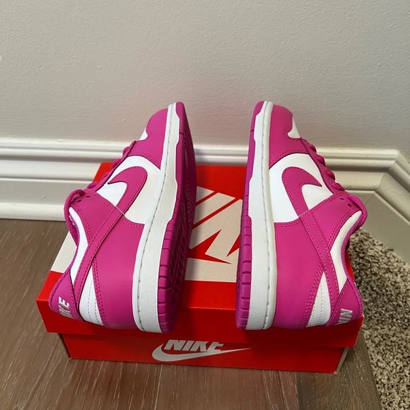 Nike | Shoes | Nike Dunk Low Active Fuchsia Pink | Poshmark